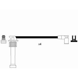 NGK Zündleitungssatz schwarz für MAZDA FORD 1S7G12283AF 1S7G12284AE 1EO518190B 6984