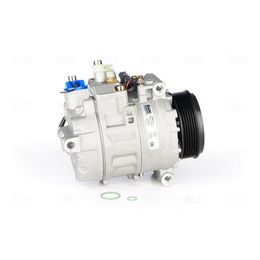 NISSENS Kompressor, Klimaanlage 12V f&uuml;r MERCEDES-BENZ A0012301111 A001230281188 A0002305111 890634