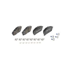 Brembo Bremsbelagsatz, Scheibenbremse hinten rechts links mit Zubeh&ouml;r f&uuml;r FORD AUSTRALIA 2230083 JB3C2M007AB EB3Z2200B P 24 235