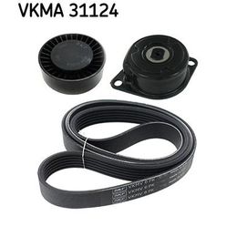 SKF Keilrippenriemensatz f&uuml;r SKODA ALFA ROMEO VW PEUGEOT SEAT FIAT AUDI CITRO&Euml;N FORD LANCIA 60666949 9800716580 VX028145278EVX VKMA 31124