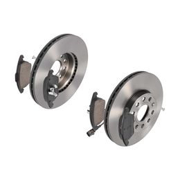 Brembo Bremsensatz-Vorderachse COATED DISC LINE / STANDARD IJDTIDBTM9 Bremsensatz, Scheibenbremse vorne rechts links innenbel&uuml;ftet 288mm f&uuml;r SKODA VW