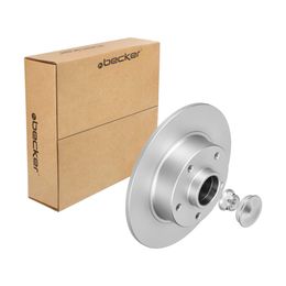 F.BECKER_LINE Bremsscheibe hinten rechts links voll 260mm f&uuml;r RENAULT 432001539R 432008191R 8660001615 10212853