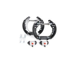 Bosch Bremsbackensatz KIT SUPERPRO hinten rechts links vormontiert 20,6mm für PEUGEOT CITROËN 424245 0 204 114 679