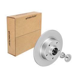 F.BECKER_LINE Bremsscheibe hinten rechts links voll 260mm f&uuml;r RENAULT 432002188R 432000010R 432006506R 10211218