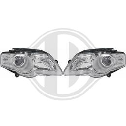 DIEDERICHS Hauptscheinwerfer 2247980 rechts Halogen f&uuml;r VW 3C0941006J 3C0941006 3C0941006M