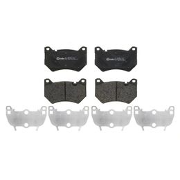 Brembo Bremsbelagsatz, Scheibenbremse vorne rechts links ohne Zubeh&ouml;r f&uuml;r SKODA VW SEAT AUDI (FAW) 80A698151C L80D698151 L80D698151A P 85 177