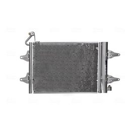 NISSENS Kondensator, Klimaanlage f&uuml;r SKODA VW SEAT 6Q0820411K 6Q0820411 6Q0820411B 94628
