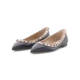 Valentino Garavani Low-Top Sneaker - Ballerinas Rockstud - Gr. 39 (EU) - in Schwarz - f&uuml;r Damen