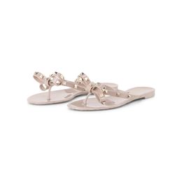 Valentino Garavani Low-Top Sneaker - Sandale Rockstud - Gr. 36 (EU) - in Gold - f&uuml;r Damen