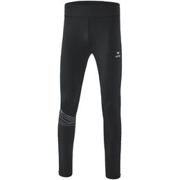 Erima Kindersporthose "Racing Lauftight Lang" in Schwarz | Gr.: 140
