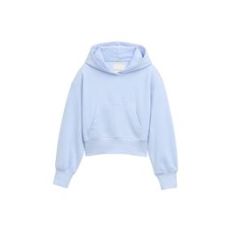 Sweatshirt Tom Tailor, Mädchen, Gr. 164, pale morning blau, Sweatware, Obermaterial: 62% Baumwolle, 38% Polyester, unifarben, regular fit taillenbedeckt, ohne Ausschnitt, Rippbündchen, Sweatshirts Sweatshirt, mit Kapuze