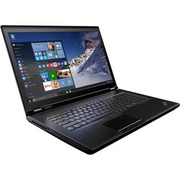 Lenovo ThinkPad P71 17" Core i7 2.9 GHz - SSD 512 GB - 16GB QWERTY - Englisch