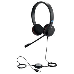 Jabra Evolve 20 UC Stereo Kopfhörer Noise cancelling mit Mikrofon - Schwarz
