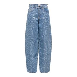 Only Jeans 'ONLTAYLOR SNAKE' Damen Gr&ouml;&szlig;e 25/26 blue denim