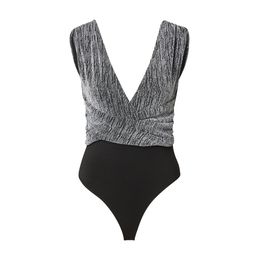 ABOUT YOU Shirt Bodysuit 'Cecile' female Black, Silver size S