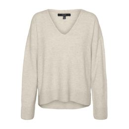 V&eacute;ro Moda VERO MODA Pullover 'Philine' Damen Gr&ouml;&szlig;e L beige
