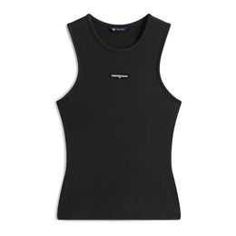 Tommy Jeans Top Damen Gr&ouml;&szlig;e M schwarz / naturwei&szlig;