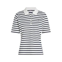 Tommy Hilfiger Poloshirt '1985' Damen Gr&ouml;&szlig;e XL navy / wei&szlig;