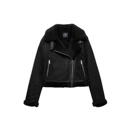 Pull&Bear Pull&Bear Jacke Damen Gr&ouml;&szlig;e S schwarz