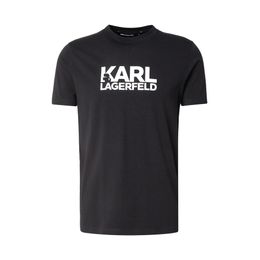 K by KARL LAGERFELD Karl Lagerfeld Shirt male Black size XL
