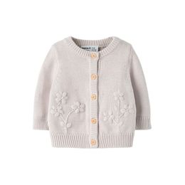 name it Strickjacke 'NBFTOANA' Gr&ouml;&szlig;e 86 mauve