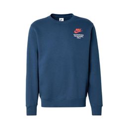 Nike Sportswear Sweatshirt 'CLUB' male Blue size L