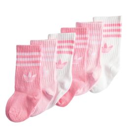adidas originals Socks girl Pink, White size 22-24