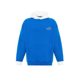Dandalo Sweatshirt Herren Gr&ouml;&szlig;e XL royalblau / wei&szlig;