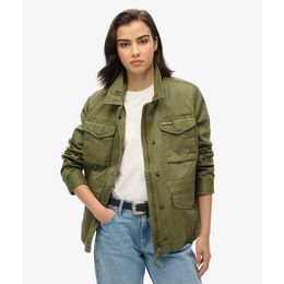 Superdry Damen Gr&uuml;n Military M65 Jacke mit Futter, Gr&ouml;&szlig;e: 38 2082217000626A2Q017