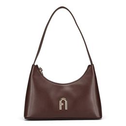 Furla Schultertasche 'Diamante' Damen Gr&ouml;&szlig;e One Size braun / gold