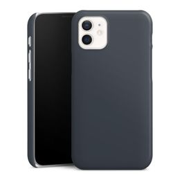DeinDesign iPhone 12 mini Handy Premium Case Smartphone Handyh&uuml;lle Schutzh&uuml;lle gl&auml;nzend Anthracite Grey Unicoloured Premium Case