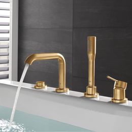 Grohe Essence Wannenrandarmatur, Einhebelmischer, 19578GN1,