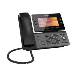 Snom D865 VoIP-Telefon mit Bluetooth-Schnittstelle und Rufnummernanzeige