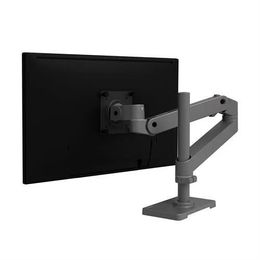 Ergotron LX Pro Monitor Tischhalterung - f&uuml;r 2 LCD-Displays - nebeneinander - Schwarz