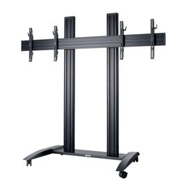 PureLink edbak Flachbildschirm-Videokonferenz-Trolley f&uuml;r zwei 42-55" Bildschirme