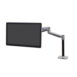 Ergotron LX Sitz-, Steh-, Tischmontage-LCD-Arm f&uuml;r einen Monitor bis 106,68 cm 42 Zoll Aluminium