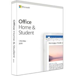Microsoft Office Home and Student 2019 deutsch, f&uuml;r Windows und MAC