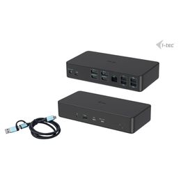 i-tec USB-A/ USB-C/ Thunderbolt 3 Professional Dual 4K Display Docking Station