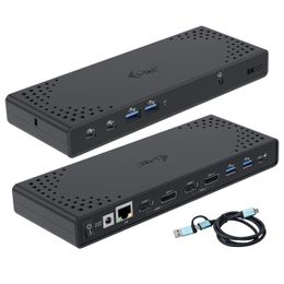 i-tec USB-A /USB-C/Thunderbolt 3 Docking Station Gen2 mit Power Delivery 100W