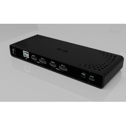 i-tec Universal Dual 4K Display Docking Station mit Power Delivery 85W
