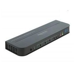 Delock DisplayPort 1.4 KVM Switch 8K mit USB 3.0 und Audio