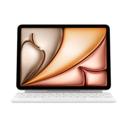Apple Magic Keyboard f&uuml;r iPad Air 11" (M2/M3/M4), iPad Air (4./5. Gen) wei&szlig;, Deutsch