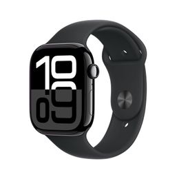Apple Watch Series 10 (GPS) 46mm Aluminiumgeh&auml;use Diamantschwarz