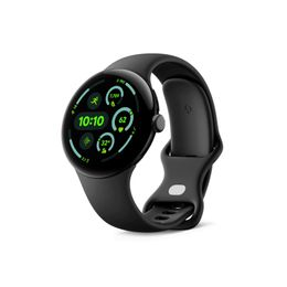 Google Pixel Watch 3 (LTE) Sportarmband 41mm, Schwarz/Schwarz
