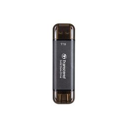 Transcend ESD310C Externe SSD 1 TB, schwarz