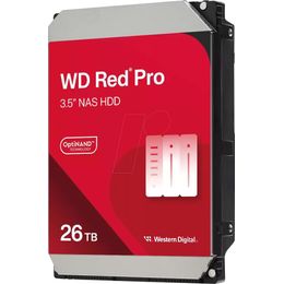 Western Digital WD Red Pro NAS Festplatte 26TB, 512 MB