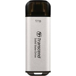 Transcend ESD300 Externe SSD 1 TB, silber