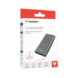 Verbatim TurboMetal USB 4.0 Externe SSD - 1 TB