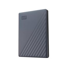Western Digital WD My Passport Mobiler Festplattenspeicher mit USB-C&trade; - 5 TB Silikon Grau