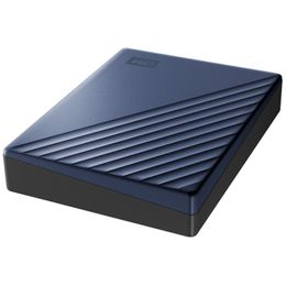 Western Digital WD My Passport Ultra mobile Festplatte 4 TB blau